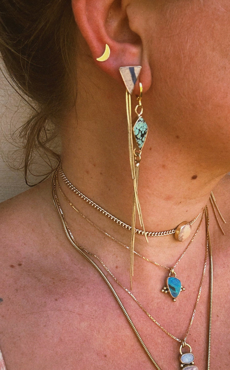 Cantera Opal Cuban Link Chain – All That Glitters Jewelry, Co.